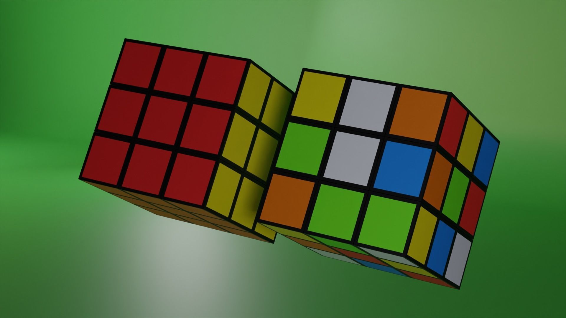 Rubiks Cube free VR / AR / low-poly 3D model | CGTrader