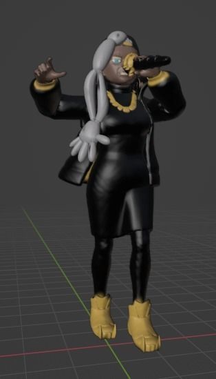 Ryme gym leader 3D model 3D printable | CGTrader