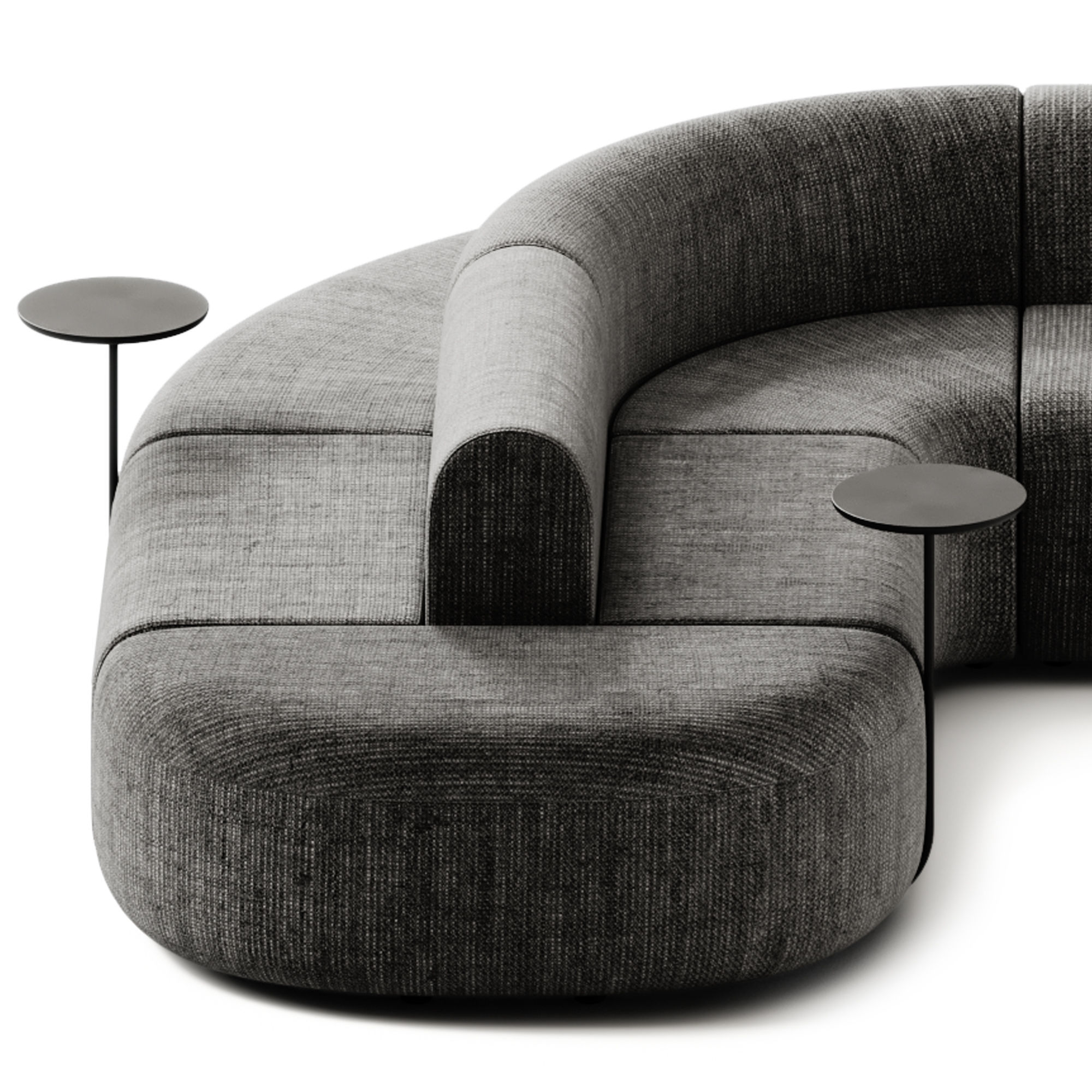 ARTIKO Sectional modular fabric sofa AT 18 by MDD 3D model | CGTrader