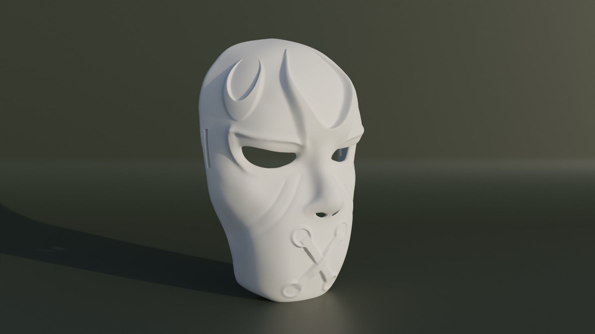 5 DIFFERENT COSPLAY PARTY FACE MASKS 3D model 3D printable | CGTrader