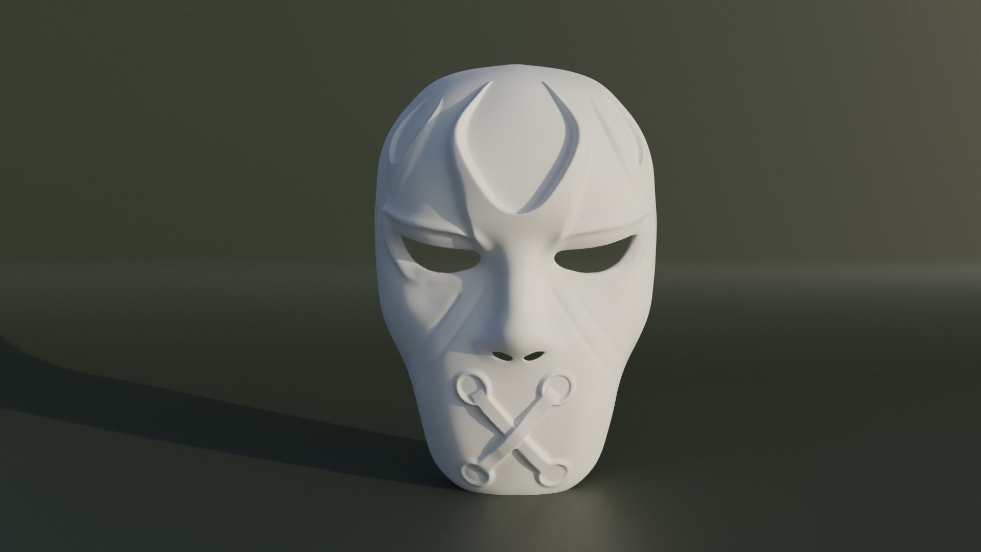 5 DIFFERENT COSPLAY PARTY FACE MASKS 3D model 3D printable | CGTrader