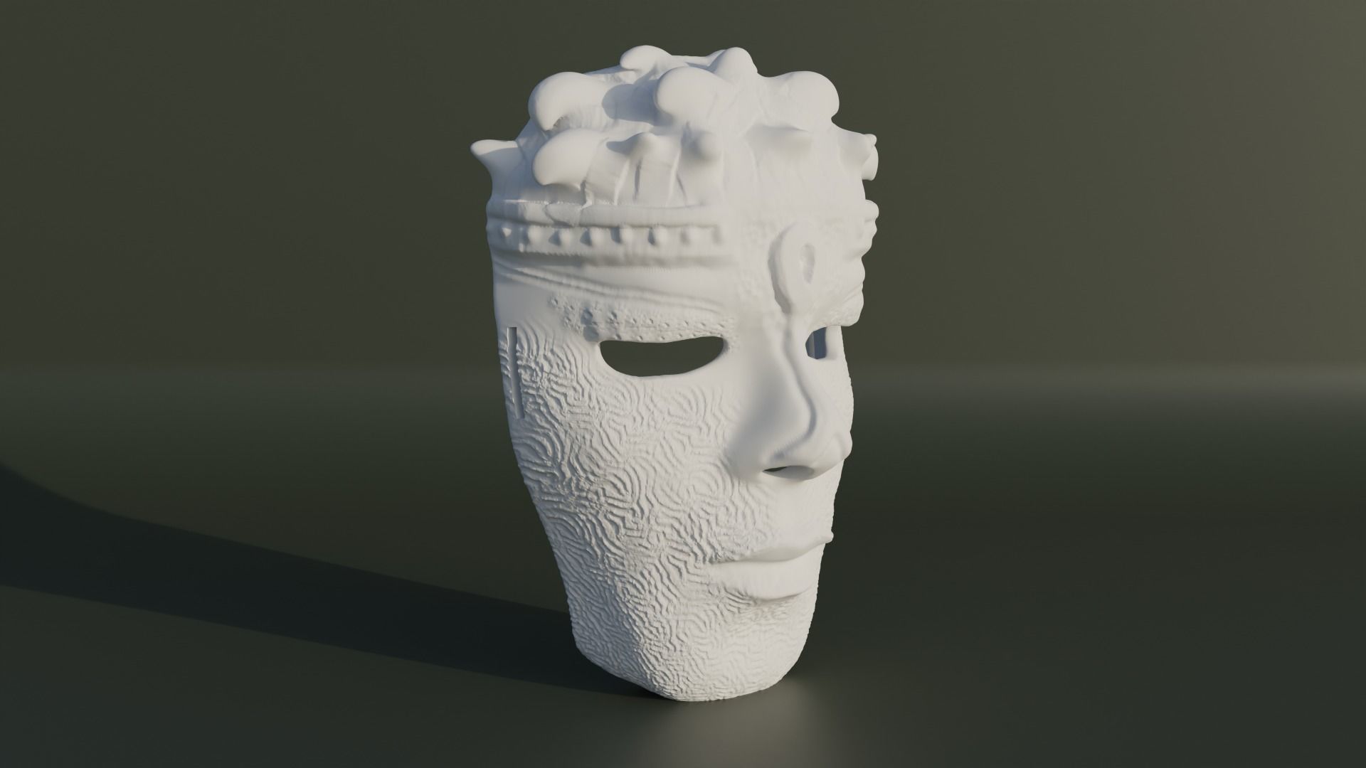 5 DIFFERENT COSPLAY PARTY FACE MASKS 3D model 3D printable | CGTrader