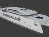3D model High speed ferry Bornholmslinjen Express 5 3D model VR / AR ...