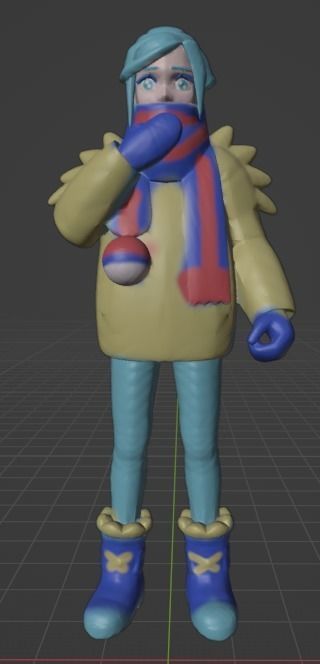 Grusha gym leader 3D model 3D printable | CGTrader
