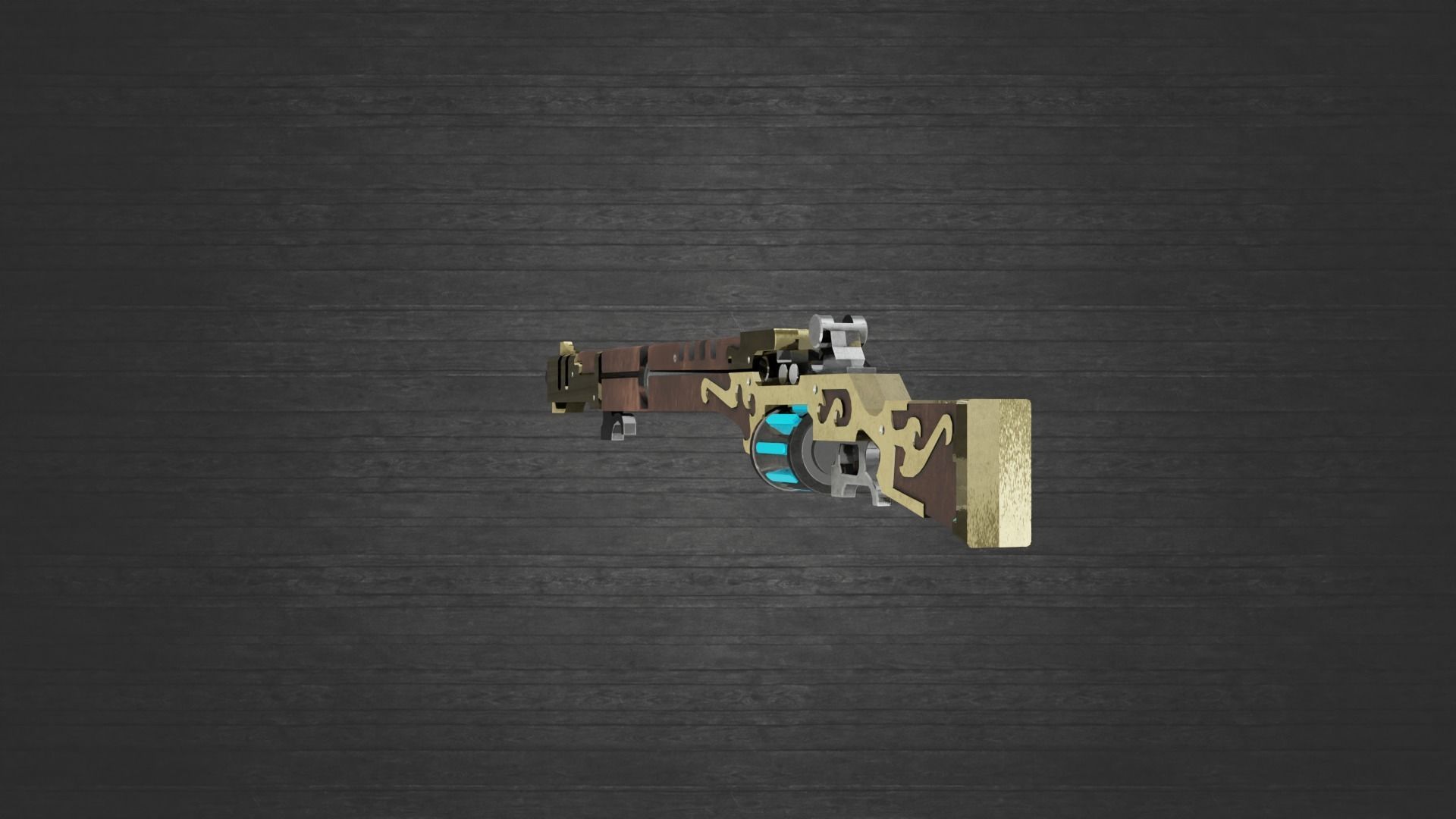 3D model Galvanic Rifle VR / AR / low-poly | CGTrader