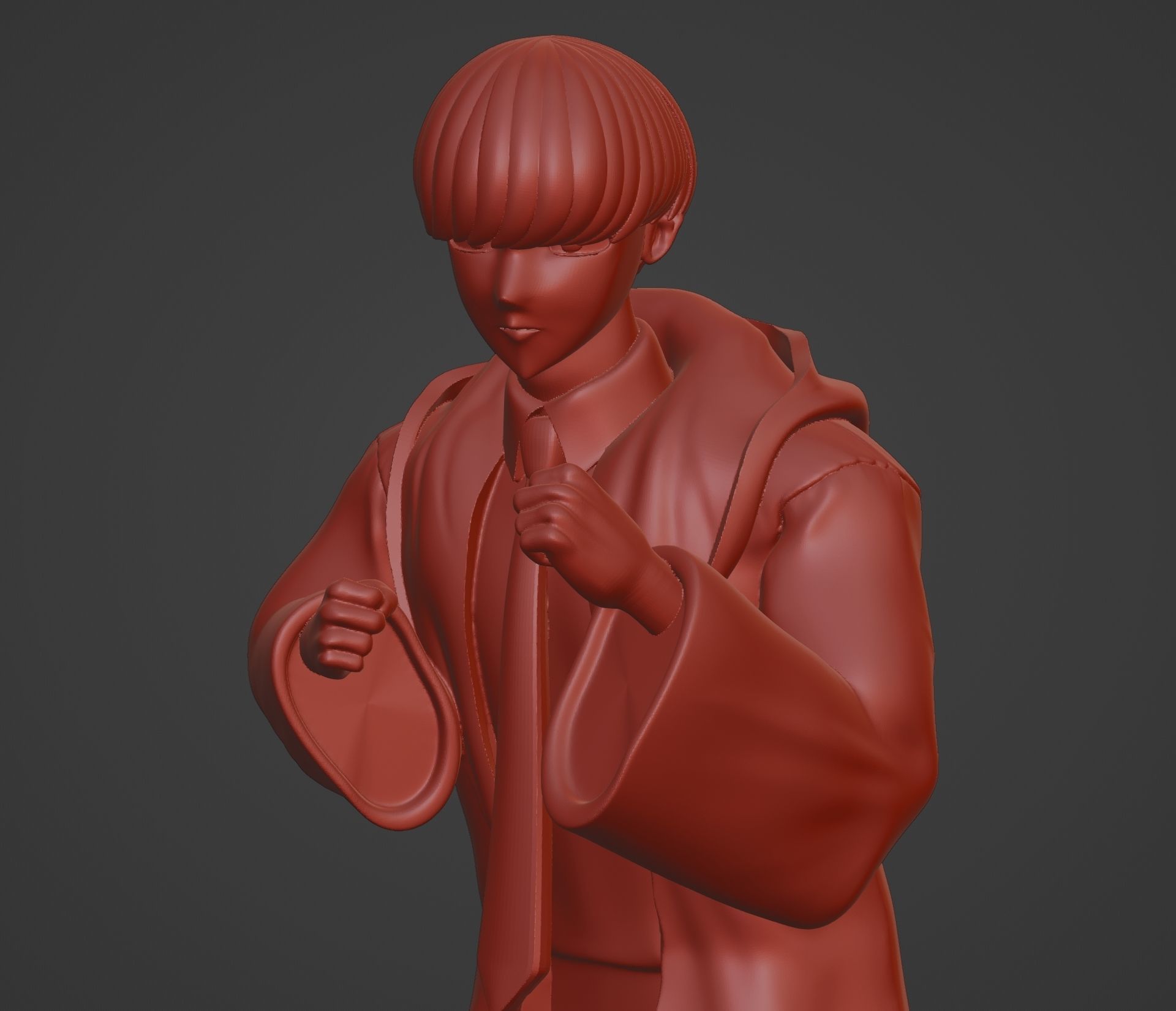 MASH Figure - MASHLE 3D model 3D printable | CGTrader