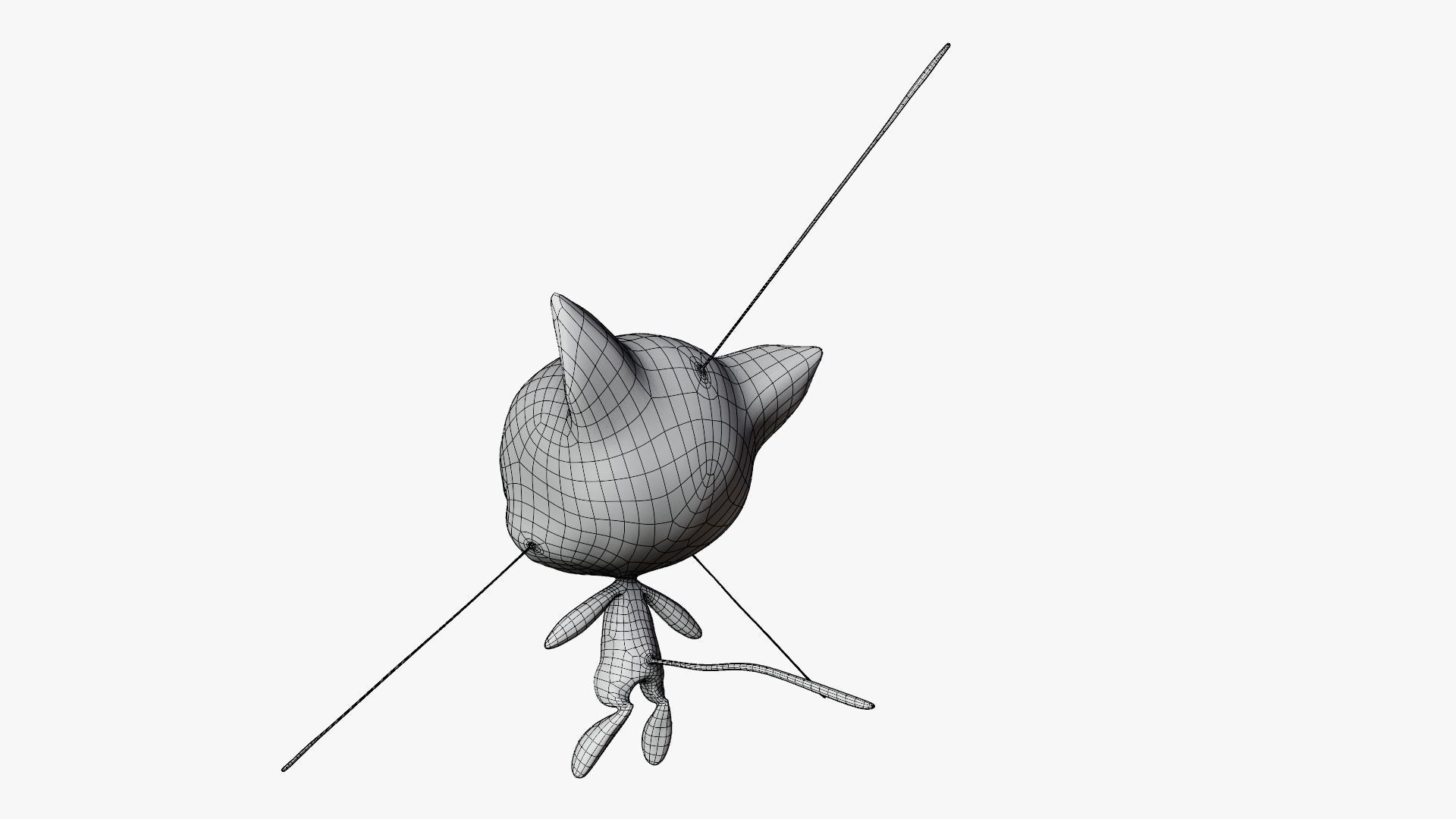 3D model Plagg - Kwami Rigged 3D Model for Blender VR / AR / low-poly ...