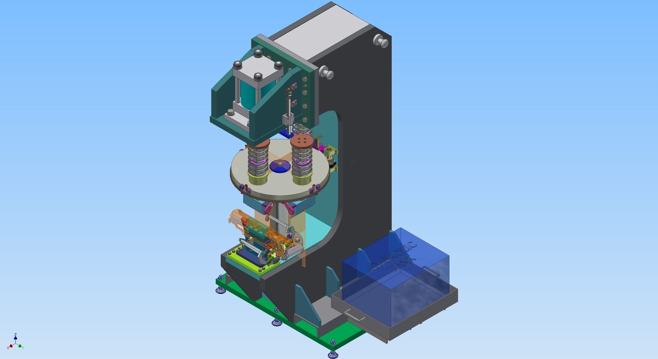 26357-NUMBER STAMPING MACHINE 3D model | CGTrader