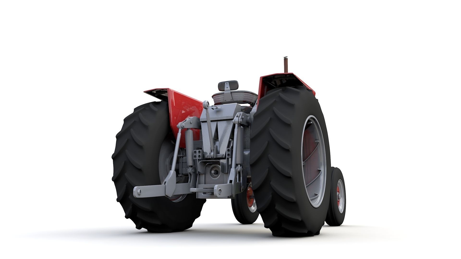 Massey Ferguson 1130 Tractor 1968 3D model | CGTrader