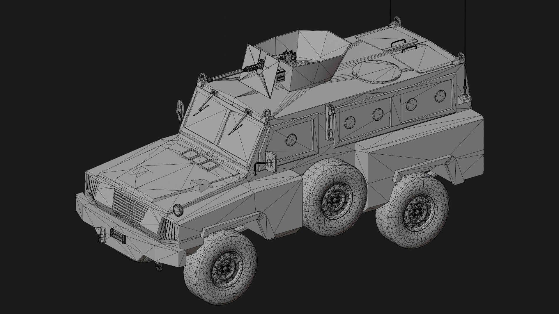 3D model RG-31 Nyala MRAP VR / AR / low-poly | CGTrader