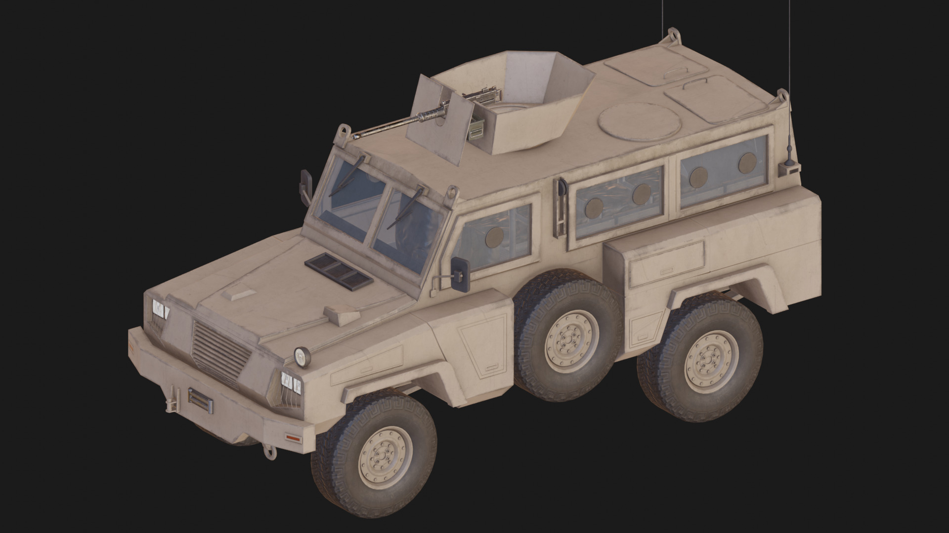 3D model RG-31 Nyala MRAP VR / AR / low-poly | CGTrader