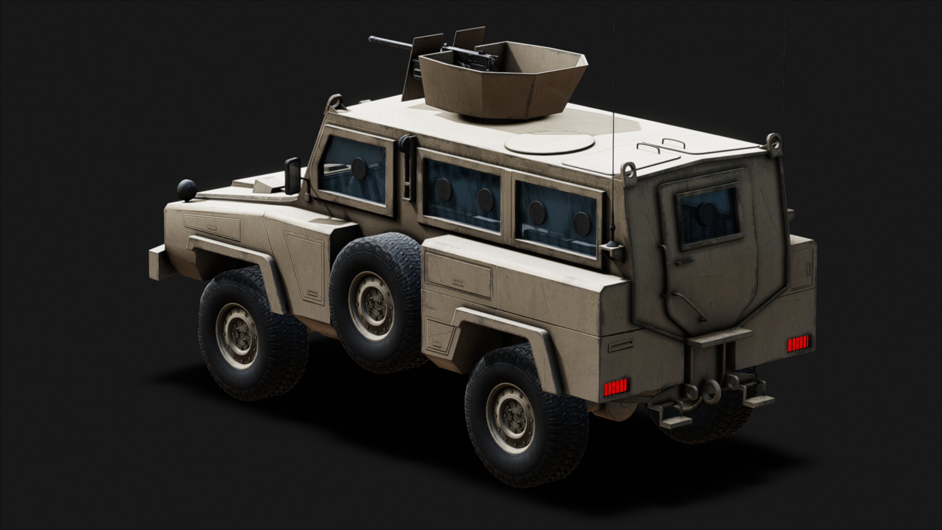 3D model RG-31 Nyala MRAP VR / AR / low-poly | CGTrader