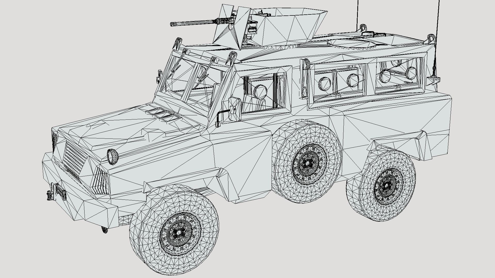 3D model RG-31 Nyala MRAP VR / AR / low-poly | CGTrader