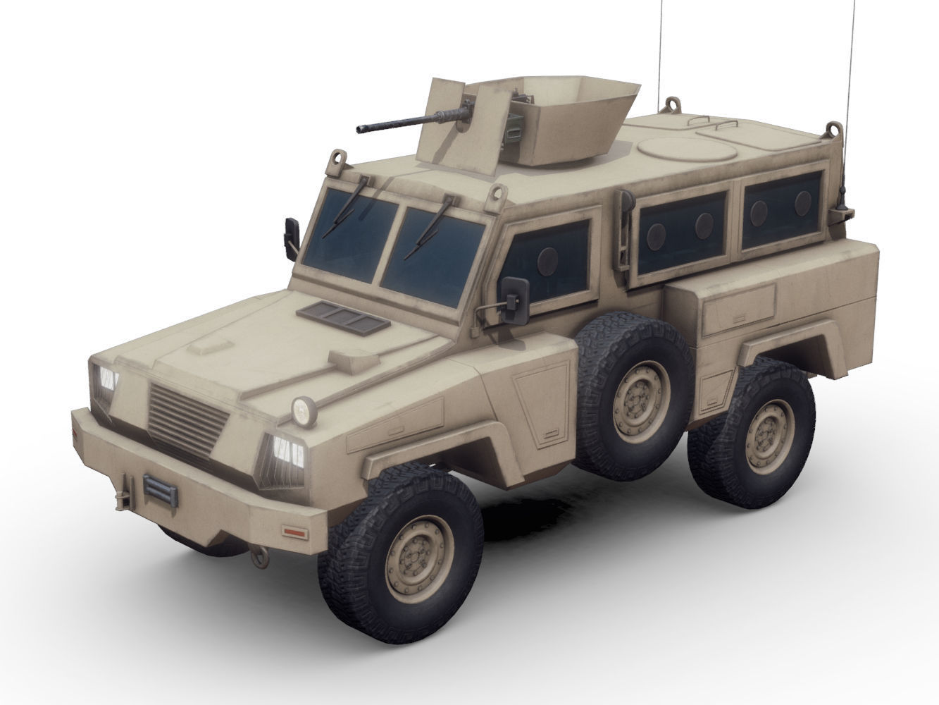 3D model RG-31 Nyala MRAP VR / AR / low-poly | CGTrader