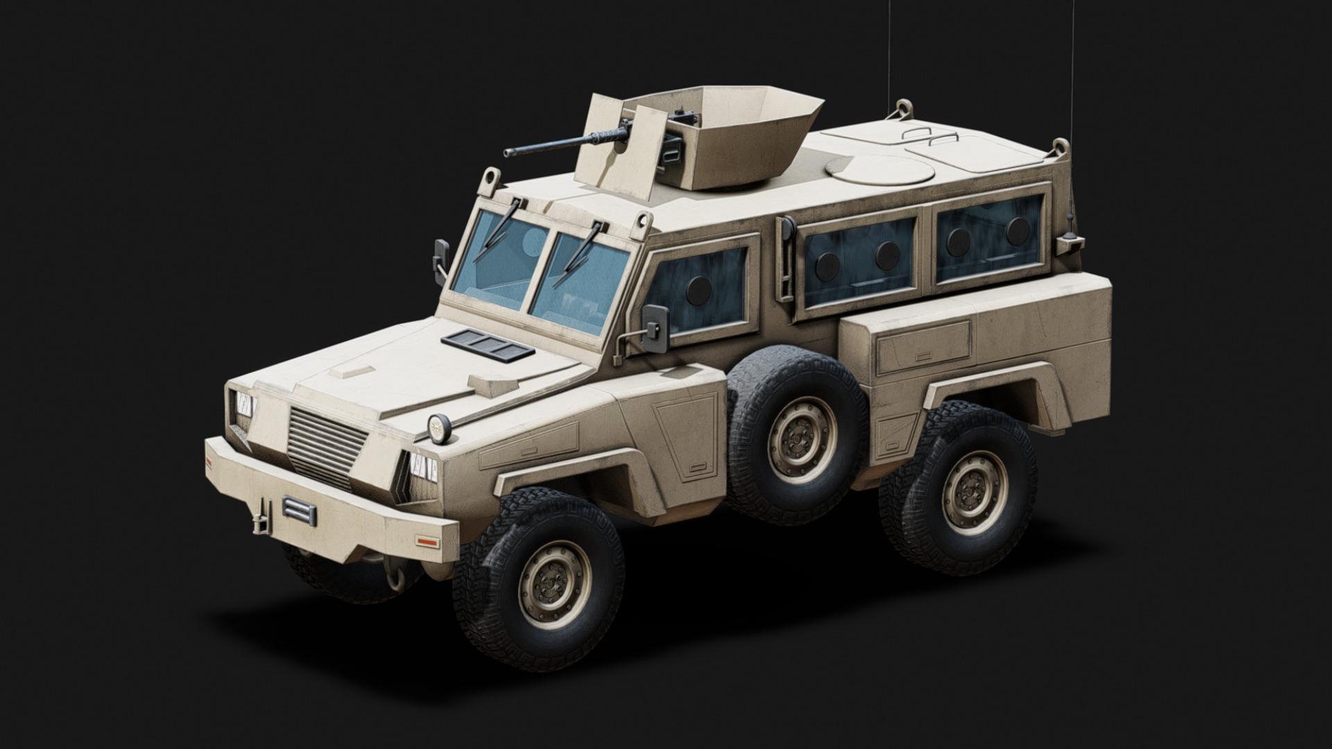 3D model RG-31 Nyala MRAP VR / AR / low-poly | CGTrader