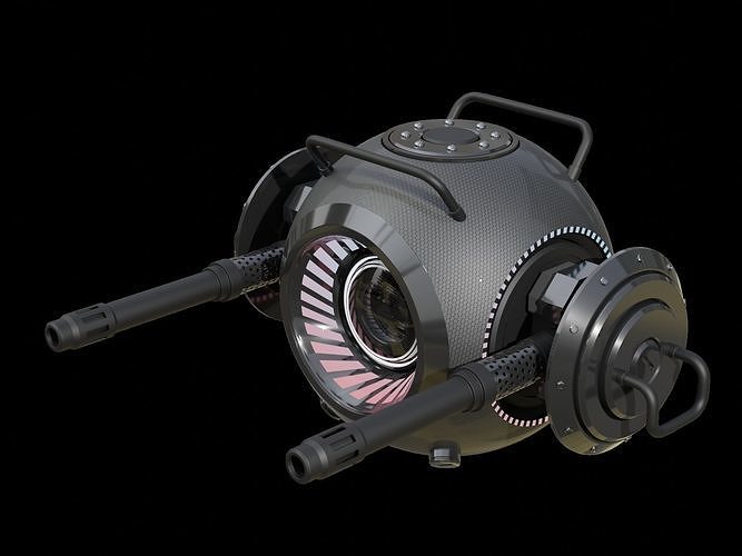 Battle Bot 3D model | CGTrader