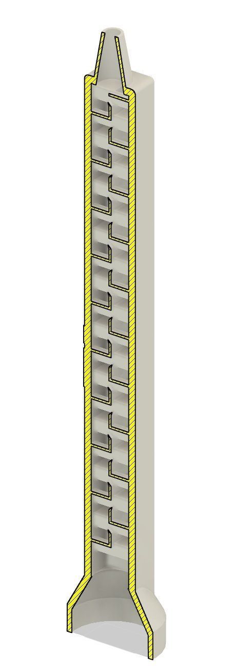 Mixing tip 3D model 3D printable | CGTrader