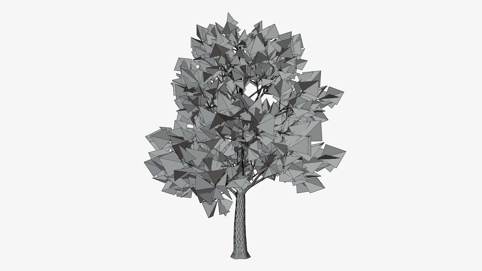 3D model Stylized Cartoon Beech Tree VR / AR / low-poly | CGTrader