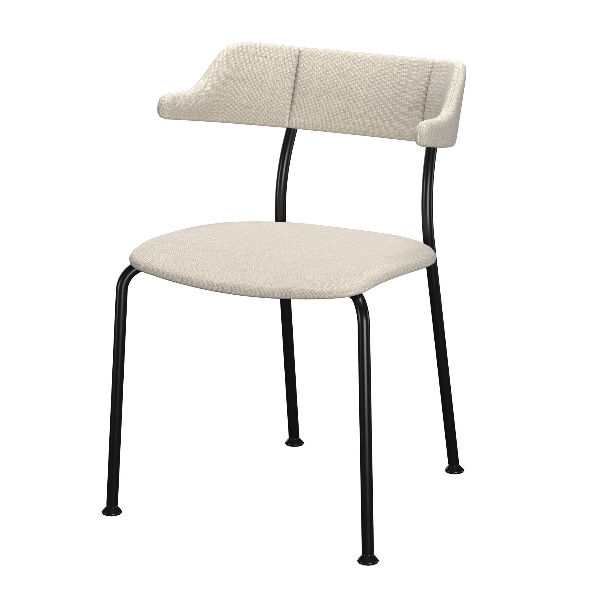 Mou Dining Chair 3D model | CGTrader