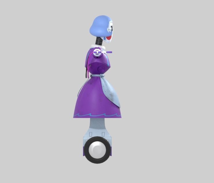 3D model Nanny Bot--FNAF Security Breach VR / AR / low-poly | CGTrader