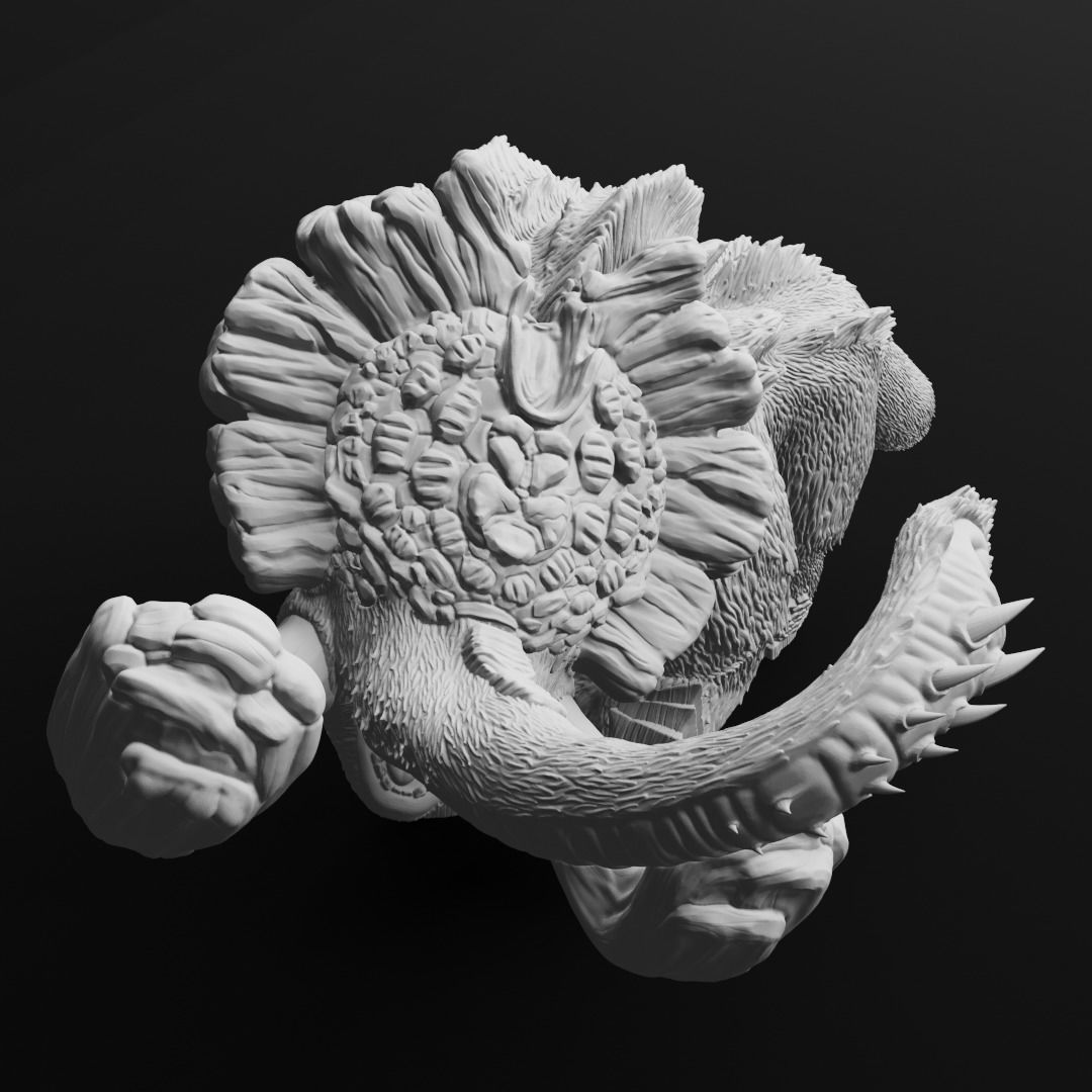 Gammoth Monster Hunter Fan Art 3D Print Model 3D model 3D printable ...