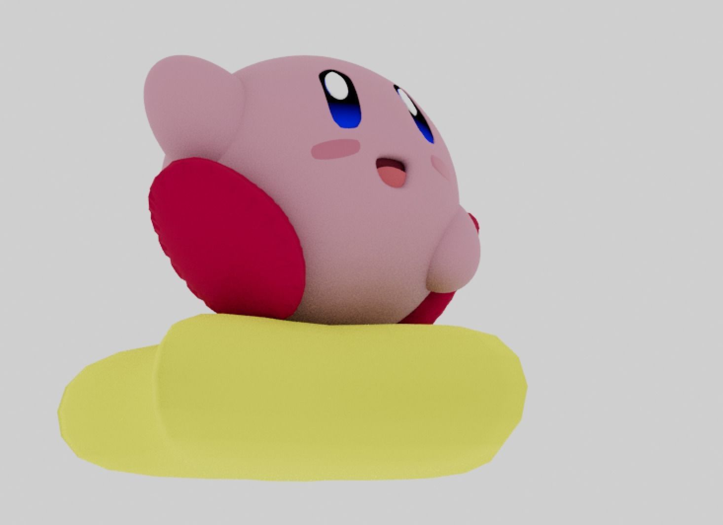 Kirby free VR / AR / low-poly 3D model | CGTrader
