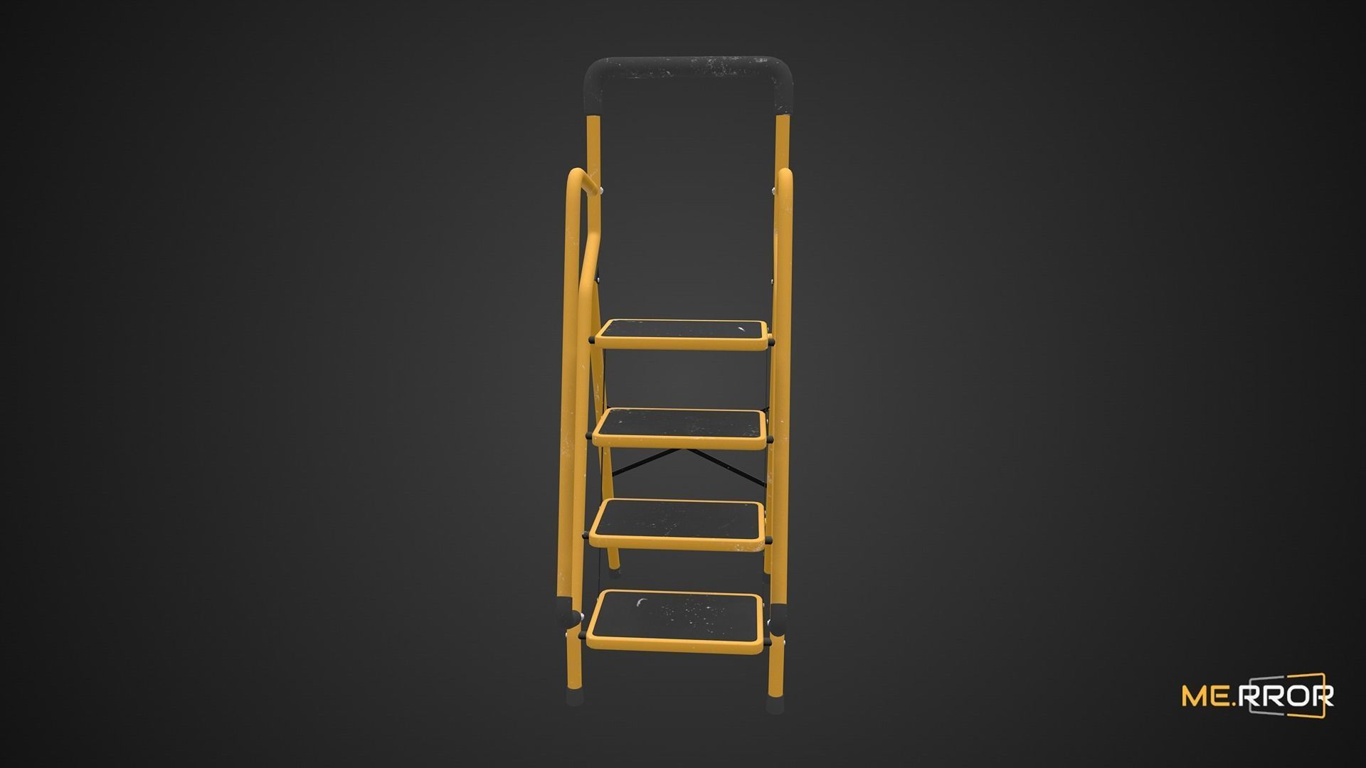 3D model Game Ready Yellow Ladder VR / AR / low-poly | CGTrader