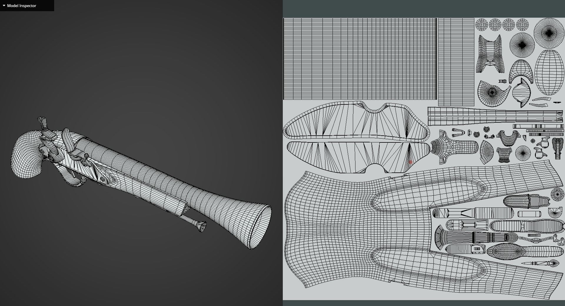 3D model Game Ready Antique Copper Gun VR / AR / low-poly | CGTrader