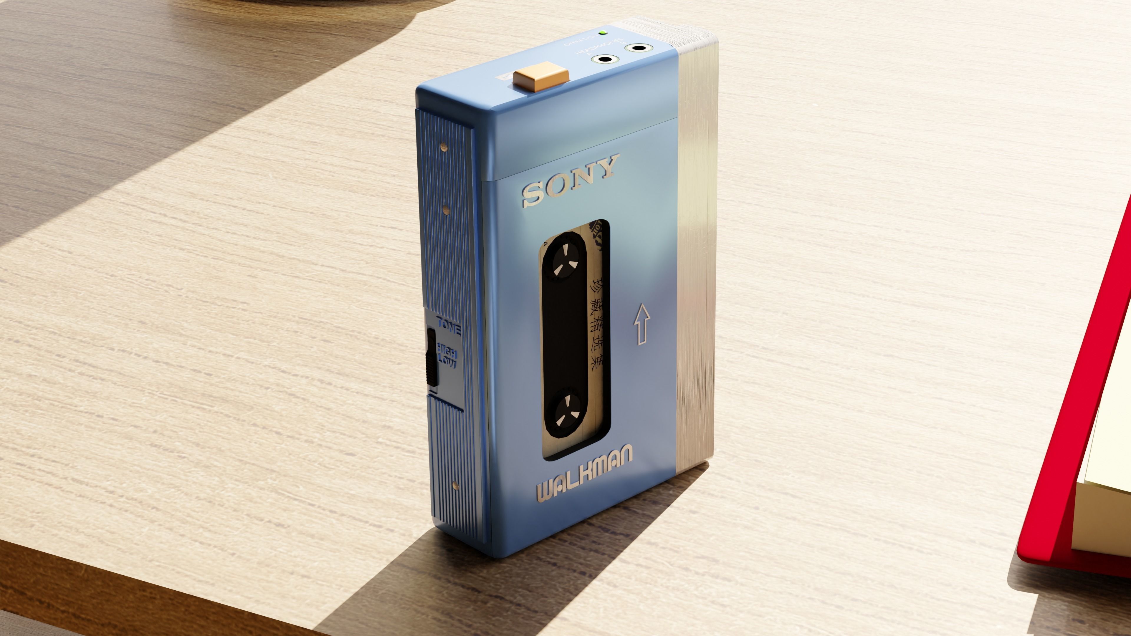 Sony Walkman TPS-L2 Guardian of the Galaxy model 3D model | CGTrader