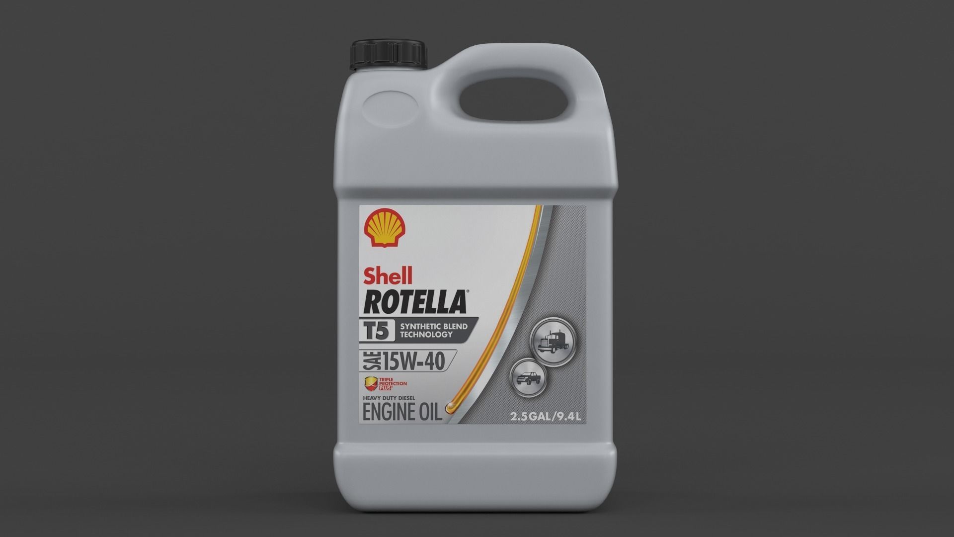 Motor Oils 3D model | CGTrader