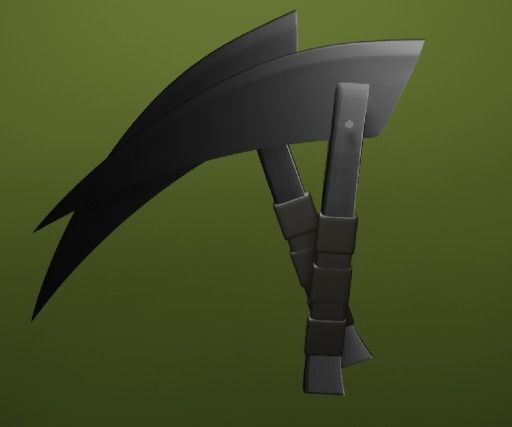 Double Sickles 3D model | CGTrader