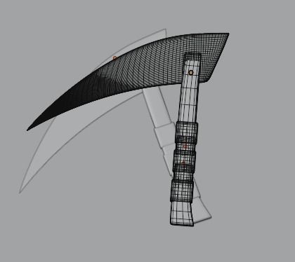 Double Sickles 3D model | CGTrader