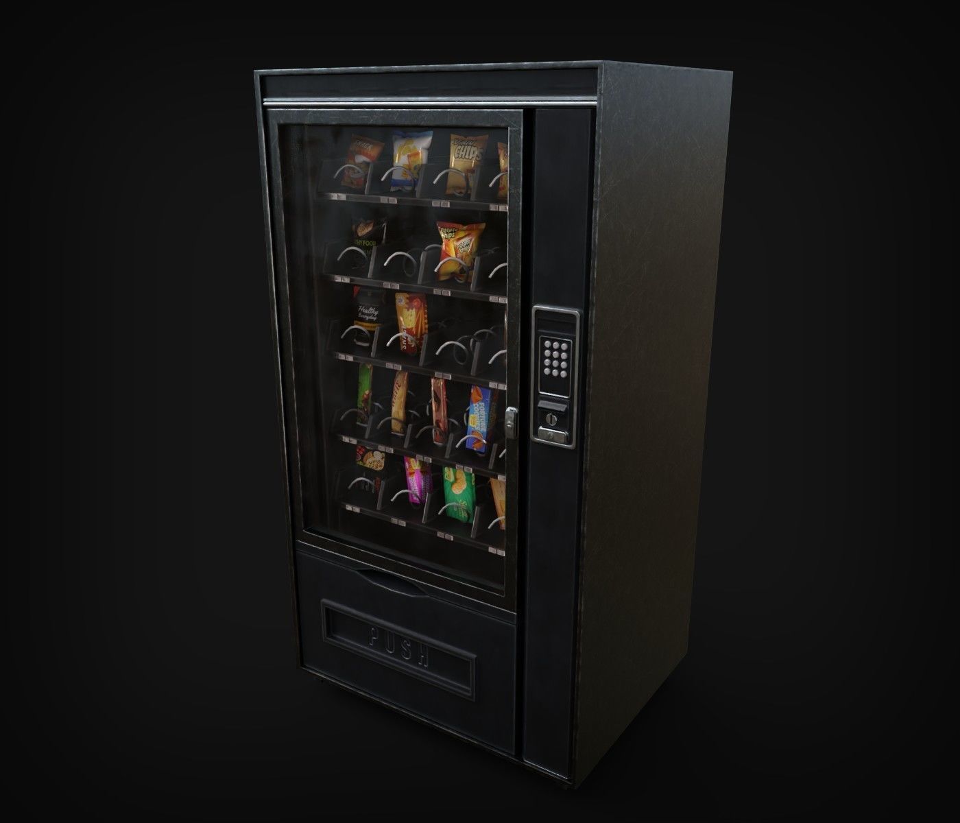 3D model Vending Machine VR / AR / low-poly | CGTrader