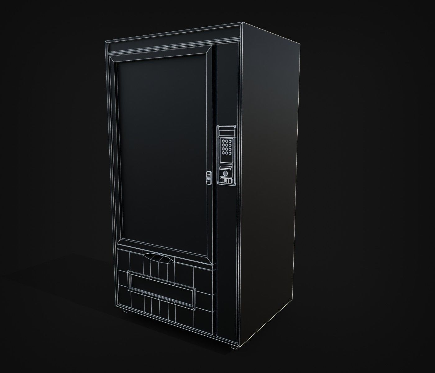 3D model Vending Machine VR / AR / low-poly | CGTrader