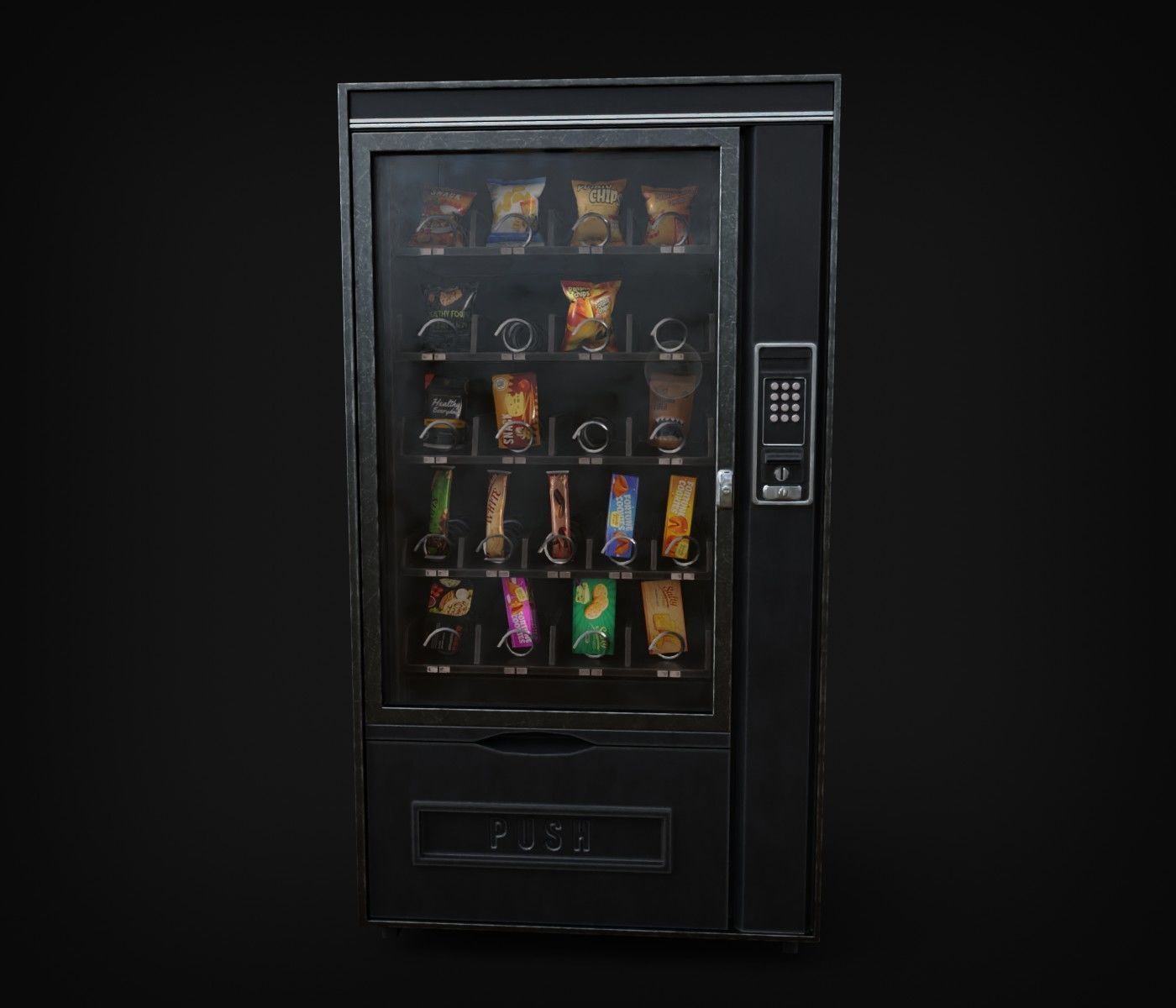 3D model Vending Machine VR / AR / low-poly | CGTrader