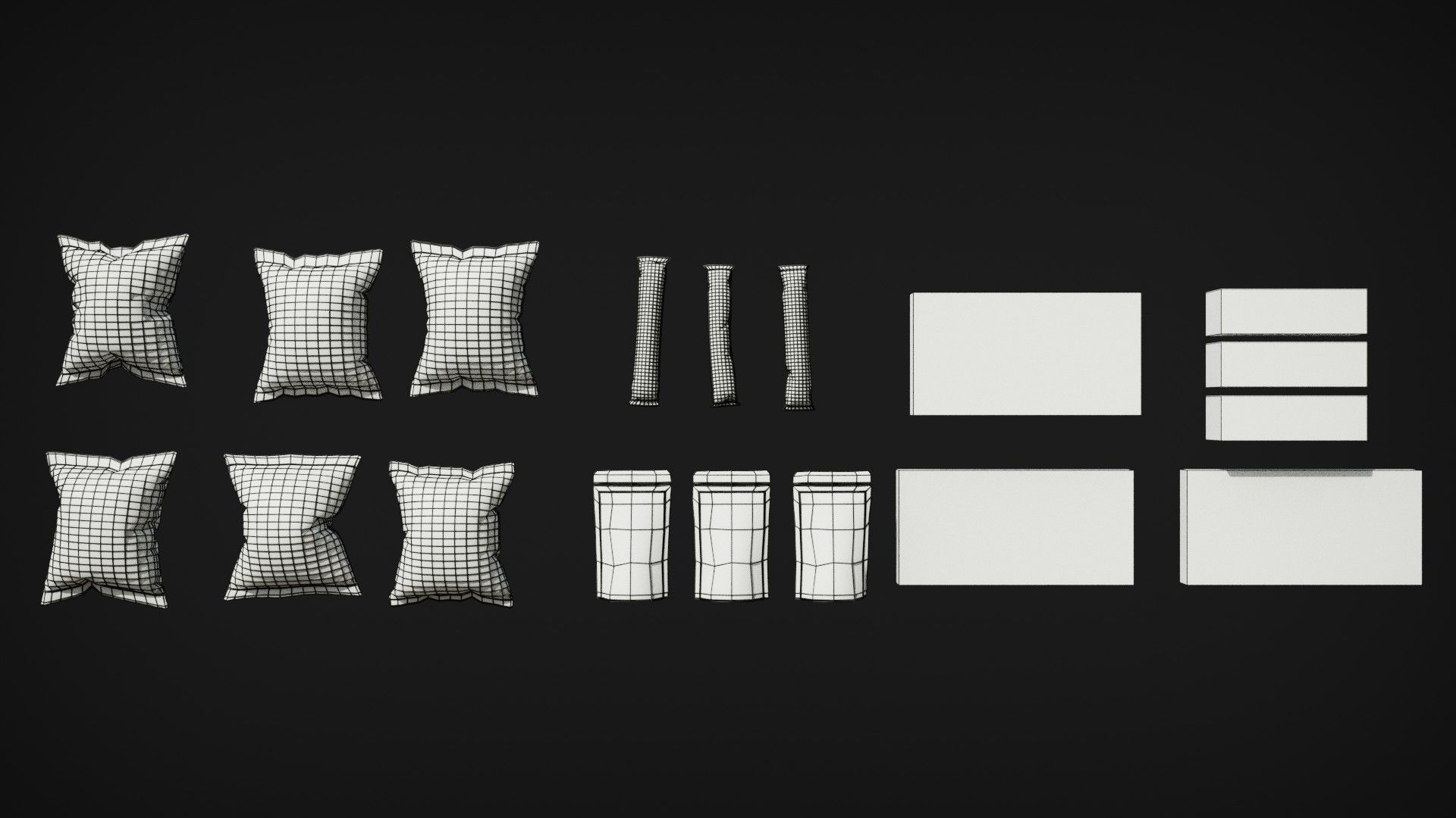 3D model Snack food packaging VR / AR / low-poly | CGTrader