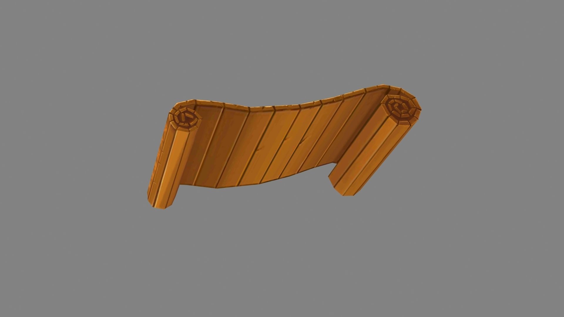 3D model Ancient Chinese bamboo scrolls - 2 VR / AR / low-poly | CGTrader