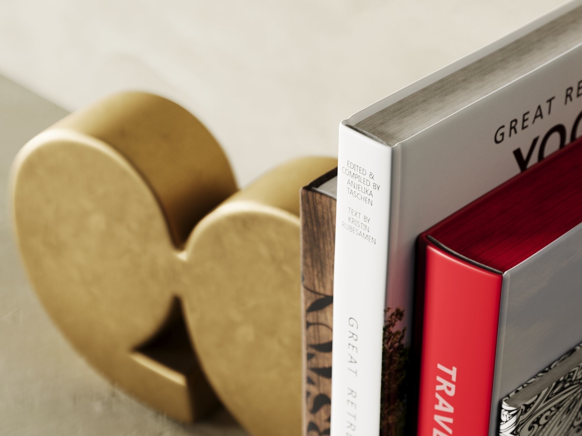 Quotation Marks Bookends 3D model | CGTrader