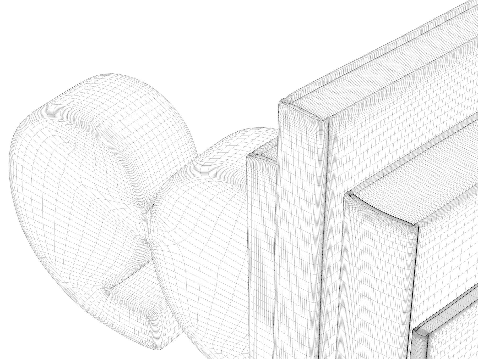 Quotation Marks Bookends 3D model | CGTrader