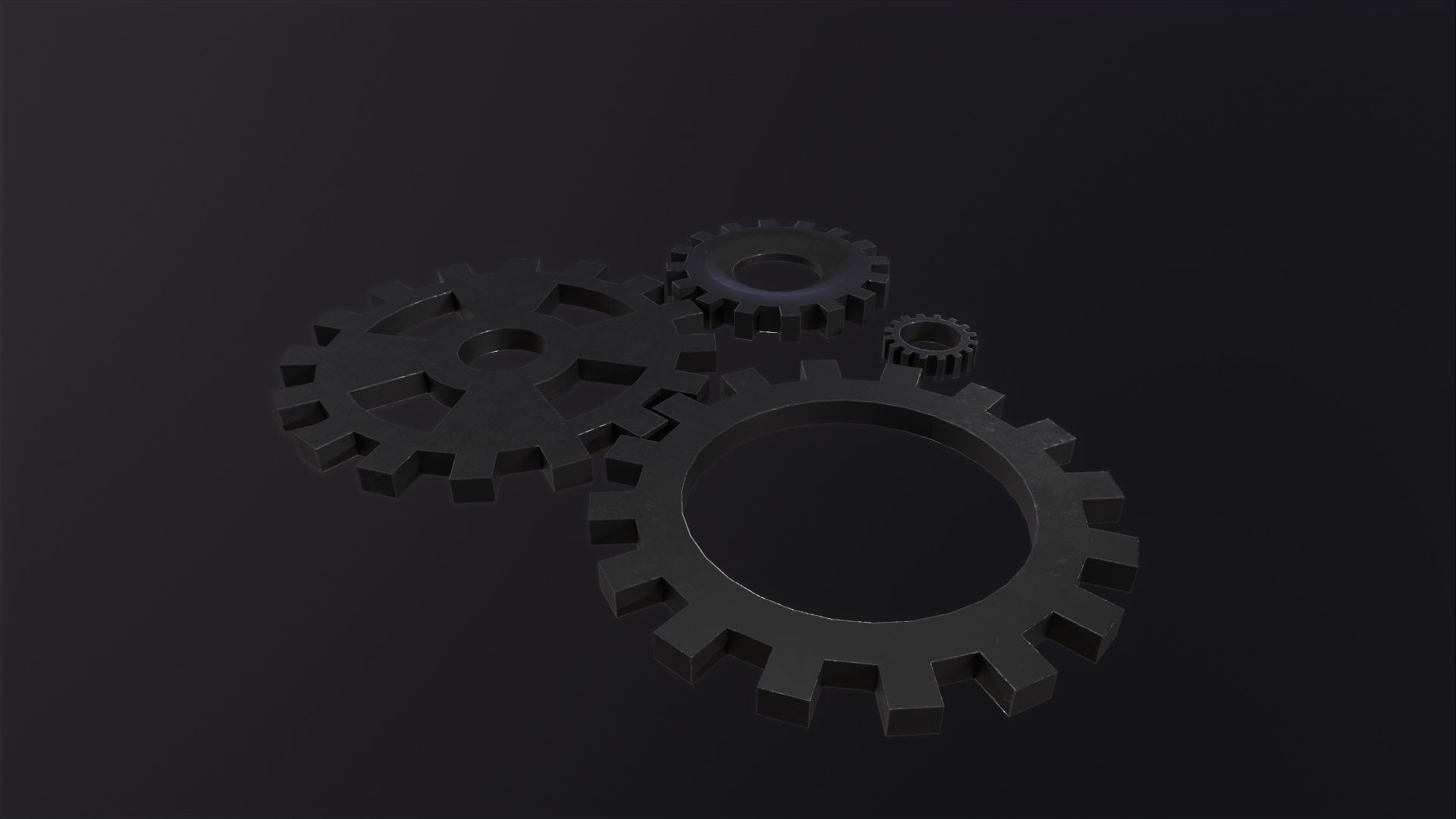 3D model Gears 3D Model VR / AR / low-poly | CGTrader