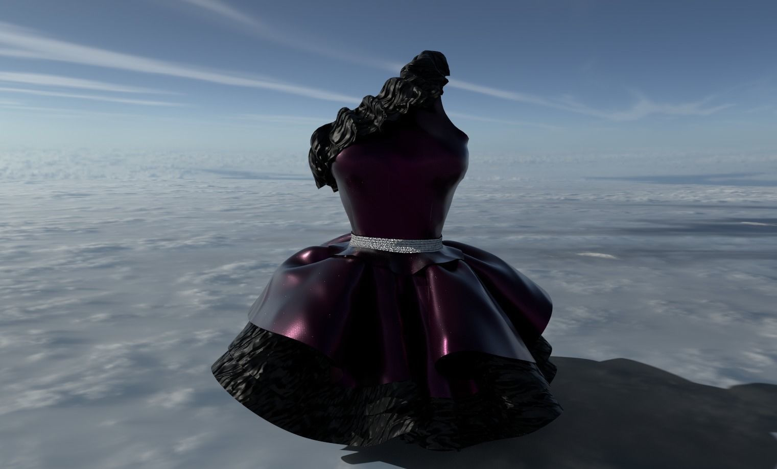 3D model balletdancer woman VR / AR / low-poly | CGTrader