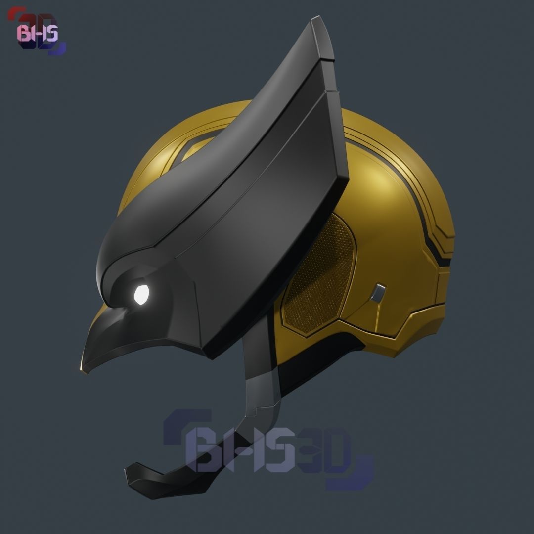 Wolverine SF Helmet 3D 3D model 3D printable | CGTrader