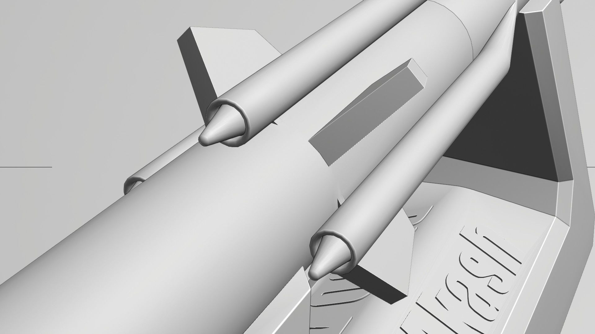 3D model Rocket Missile DRDO Akash VR / AR / low-poly | CGTrader