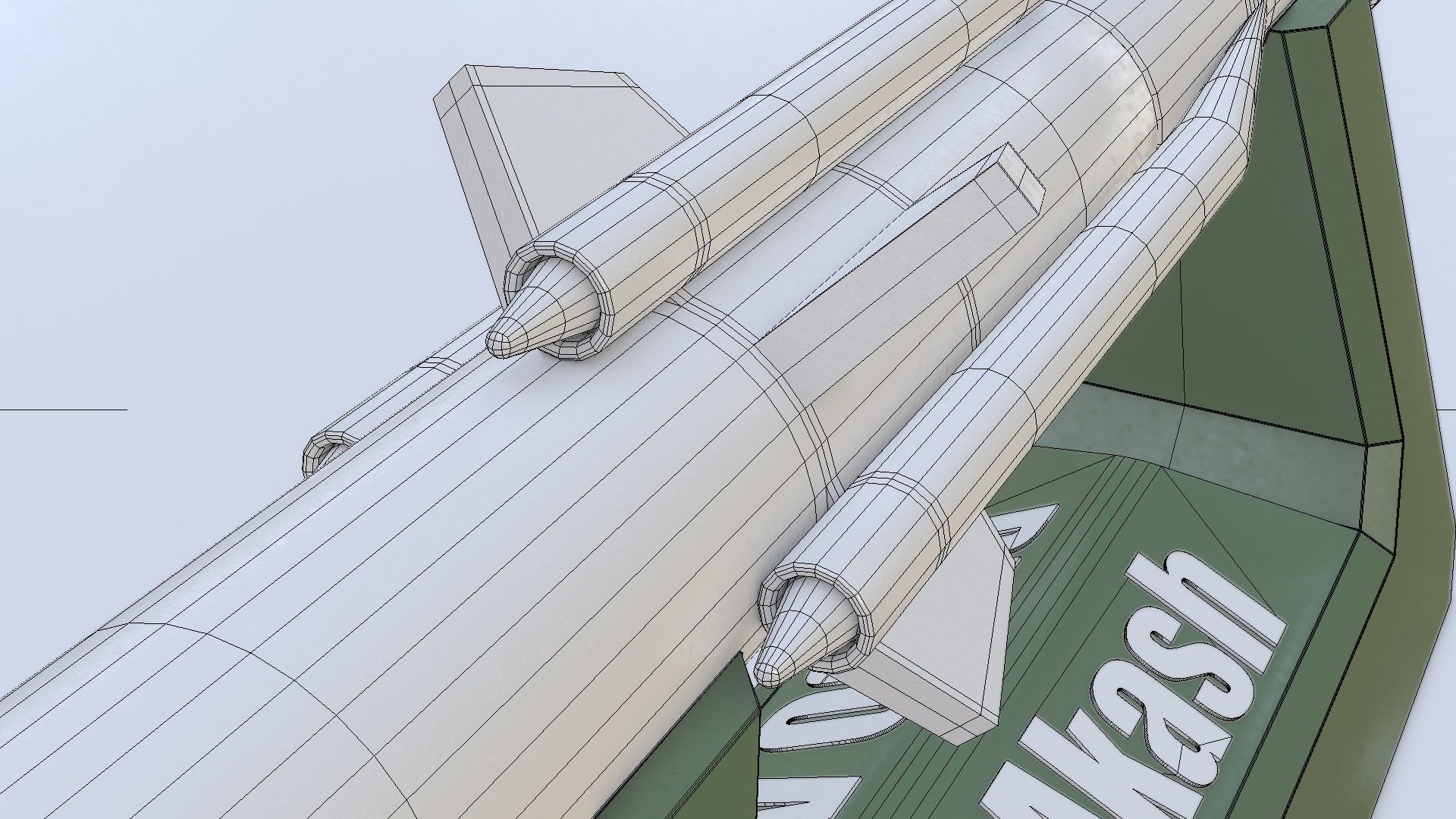 3D model Rocket Missile DRDO Akash VR / AR / low-poly | CGTrader