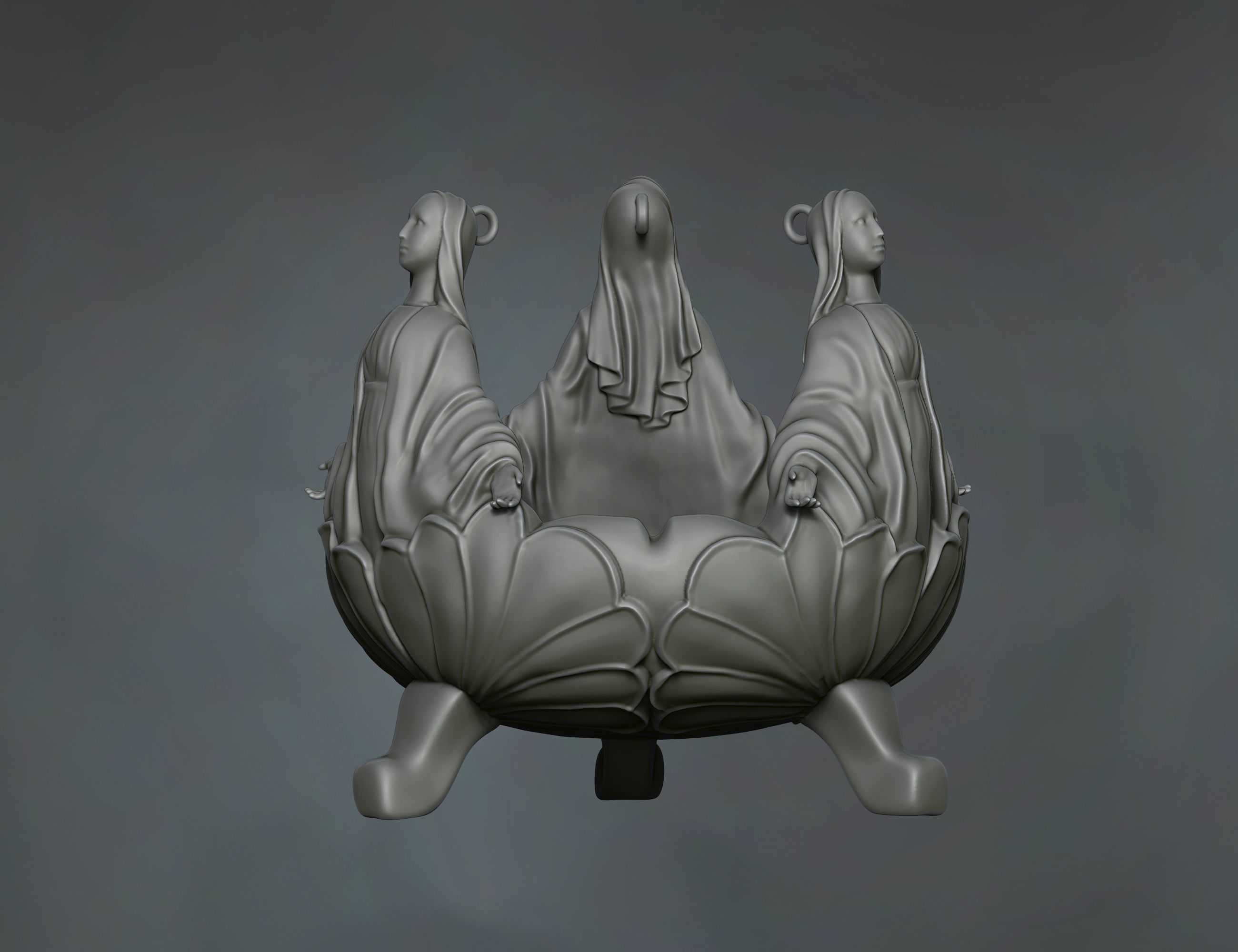 Holy Mary church censer 3D model 3D model 3D printable | CGTrader