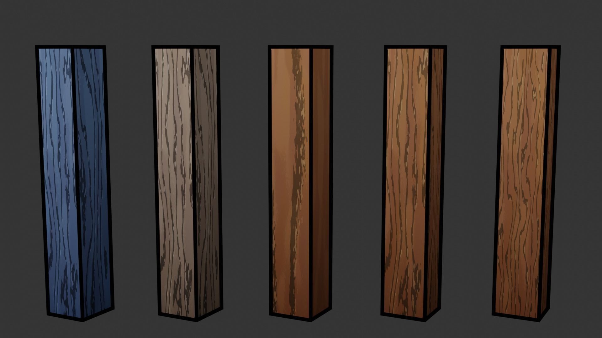Wood material stylized procedural for blender Texture | CGTrader