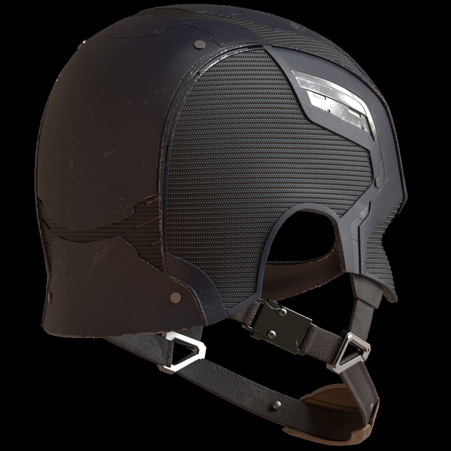 Highly accurate Captain America helmet 3d print model 3D model 3D ...