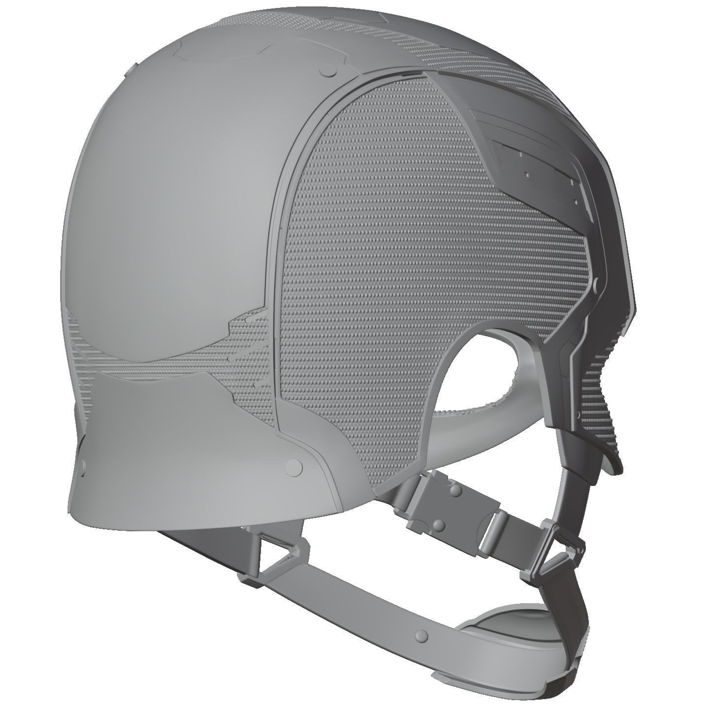 Highly accurate Captain America helmet 3d print model 3D model 3D ...