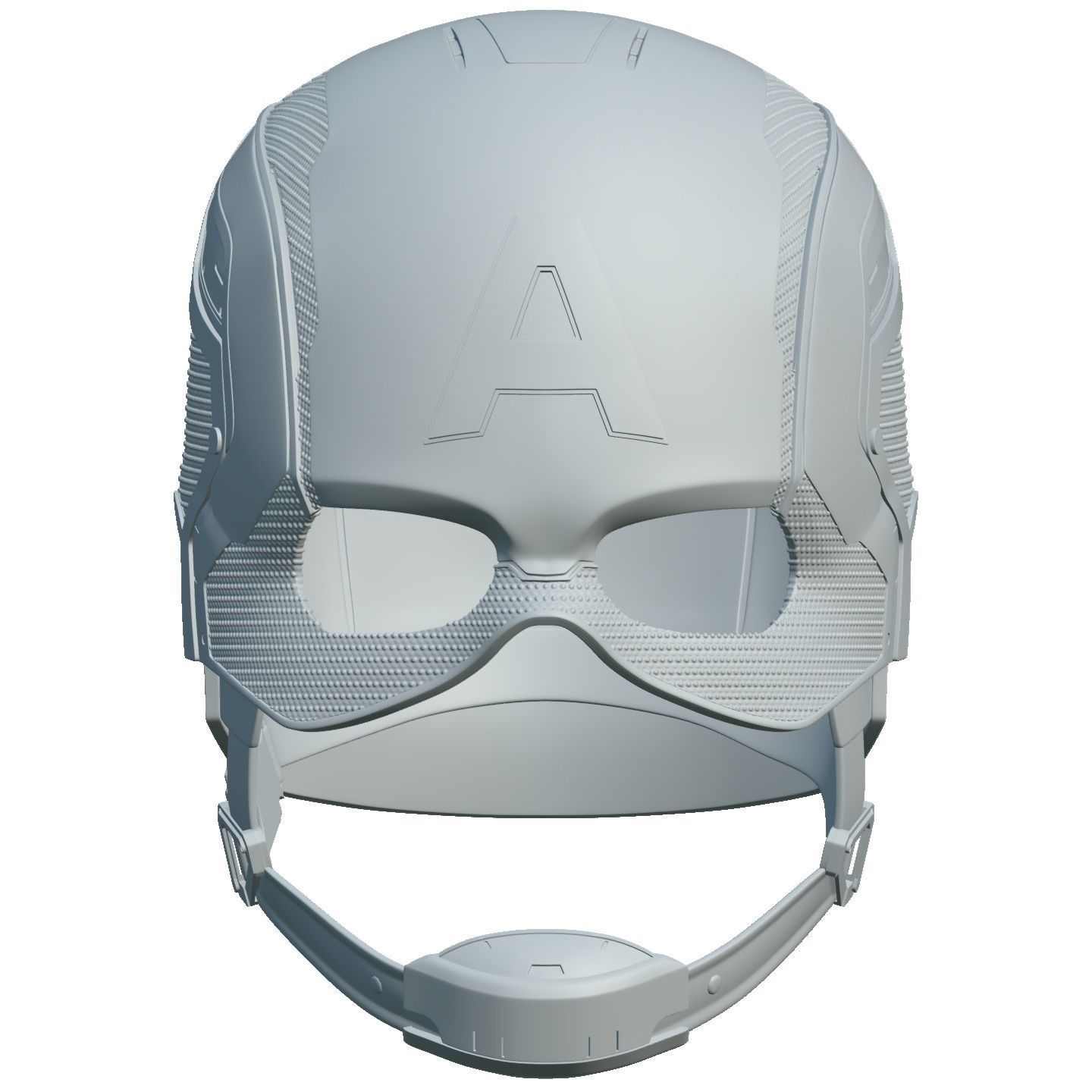 Highly accurate Captain America helmet 3d print model 3D model 3D ...