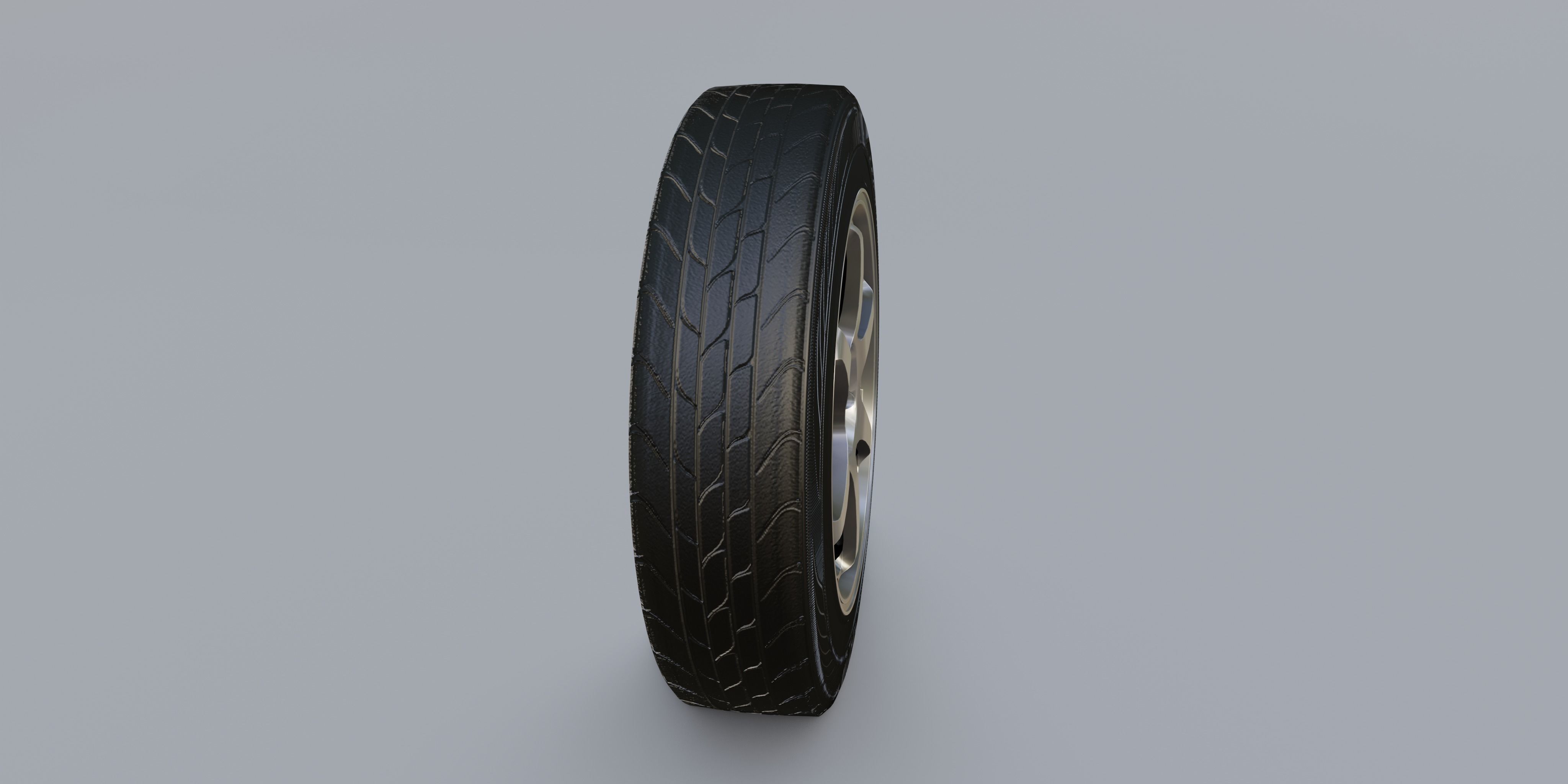 Wheel - 5Zigen GN 3D model | CGTrader